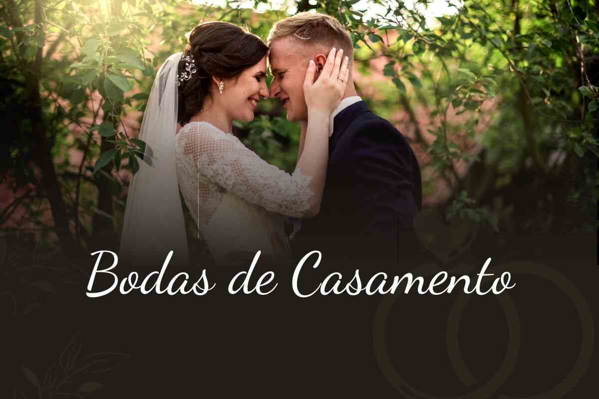 Todas as Bodas de Casamentos: Lista e o Significado do Ano